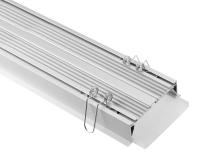 China 6063 T3-T8 Aluminum Alloy Recessed LED Profile with Anodized Surface and Customized Length for LED Strip Housing for sale