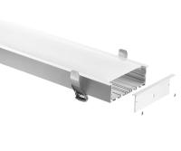 China 117*36mm 6063 T3-T8 Aluminum Alloy Recessed Mounted LED Profile for Under Cabinet and Shelf Lighting for sale