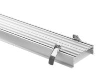China 117*36mm 6063 T3-T8 Aluminum Alloy Recessed Mounted LED Profile for Under Cabinet and Shelf Lighting for sale