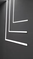 China 55*35mm LED Aluminum Profile with 6063 T3-T8 Alloy for Recessed Mounted LED Linear Light for sale