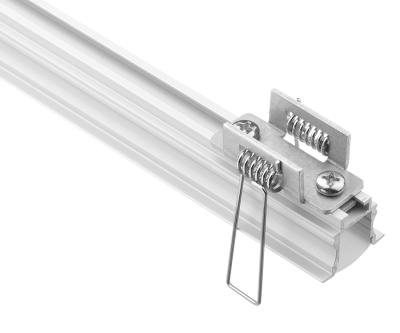 China 6063 T3-T8 Aluminium Alloy LED Aluminum Profile with Anodized Surface and Customized Length for Recessed Mounted Lighting for sale