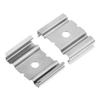 China 6063 T3-T8 Aluminum Alloy Recessed LED Profile with Anodized Surface and Customized Length Options for sale
