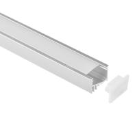 China 6063 T3-T8 Aluminum Alloy Recessed LED Profile with Anodized Surface and Customized Length Options for sale