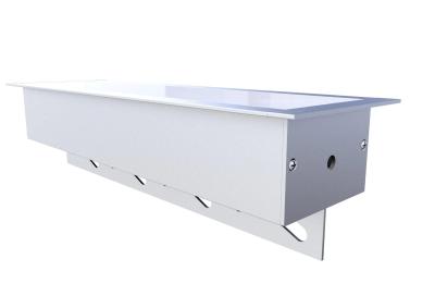 China 6063 T3-T8 Aluminum Alloy Recessed LED Profile 65*55mm Size with Anodized Surface for Ceiling Lighting for sale
