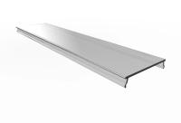 China 6063 T3-T8 Aluminum Alloy Recessed LED Profile 65*55mm Size with Anodized Surface for Ceiling Lighting for sale