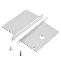 China 6063 T3-T8 Aluminum Alloy Recessed LED Profile 70*32mm for Ceiling Lighting with Recessed Mounted Installation for sale