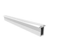 China 6063 T3-T8 Aluminum Alloy Recessed LED Profile with Anodized Surface and Customized Length for Ambient Light for sale
