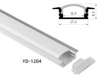 China 6063 T3-T8 Aluminium Alloy Recessed LED Profile with Customized Length for Drywall Recessed Mounted LED Strip Housing for sale