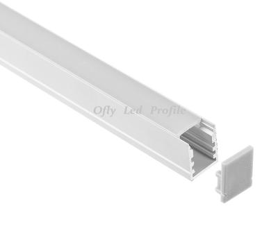 China 12mm W X15mm H Surface Mounted LED Aluminum Profile in 6063 T5 Aluminum Alloy with Customized Length Options for sale