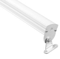 China Adjustable Light Angle 6063 T3-T8 Aluminum Alloy Anodized Surface Mounted LED Profile for sale