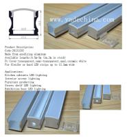 China 12mm Width 7mm Thickness LED Aluminum Profile for LED Light Bar with 6063 T5 Aluminum Alloy for sale