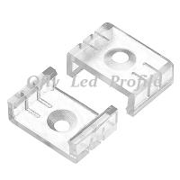 China 17.3mm x 20.2mm Surface Mounted LED Aluminum Profile with 6063 T3-T8 Aluminium Alloy and Anodized Finish for sale