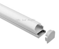 China 6063 T5 Aluminum Alloy Surface Mounted LED Profile with Customized Length for Optimal Heat Dissipation for sale