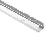 China 14.5*11.4mm 6063 T3-T8 Anodized LED Aluminum Profile for Surface Mounted LED Strip Channel for sale