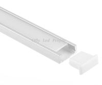 China 11mm LED Strip Width 6063 T5 Aluminum Alloy Customized Length LED Aluminum Profile Surface Mounted LED Extrusion for sale