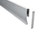 China Anodized Aluminum LED Channel with Customized Length for Heat Sink and Decoration for sale