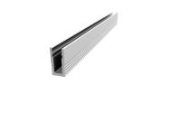 China 6063 T3-T8 Aluminum Alloy Anodized Finish LED Aluminum Profile with Customized Length for Surface Mounted LED Channel for sale