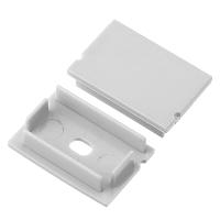 China Surface Mounted LED Profile with 6063 T5 Aluminum Alloy Anodized Surface Treatment and Customized Length for Indoor Lighting for sale