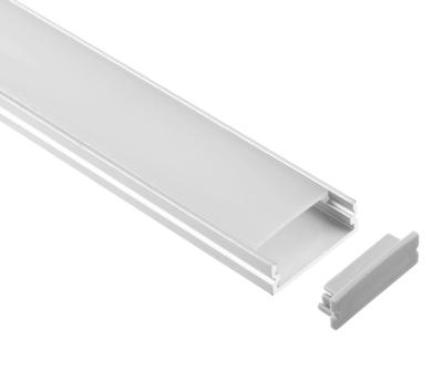 China Ultra Thin 30*10mm Surface Mounted LED Aluminum Profile with 6063 T5 Aluminum Alloy for sale