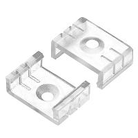 China 6063 T5 Aluminum Alloy Surface Mounted LED Profile with Anodized Finish in 17.3mm x 20.2mm Size for sale