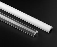 China 6063 T5 Aluminum Alloy Surface Mounted LED Profile with Anodized Surface for Cabinet Lighting 17.3*13.4mm for sale
