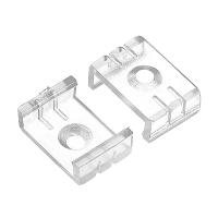 China 6063 T5 Aluminum Alloy Surface Mounted LED Profile with Anodized Surface for Cabinet Lighting 17.3*13.4mm for sale