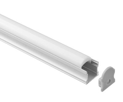 China Surface Mounted LED Profile with 6063 T3-T8 Aluminum Alloy Customized Length Available and Anodized Finish for sale