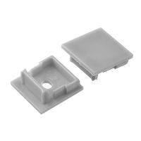 China Surface Mounted LED Profile with 6063 T3-T8 Aluminum Alloy Anodized Finish and Customized Length for sale