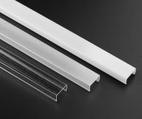 China 6063 T3-T8 Aluminum Alloy Anodized Finish LED Aluminum Profile with Customized Length for Surface Mounted LED Channel for sale