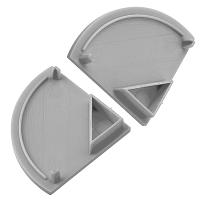 China 6063 T3-T8 Aluminum Alloy 30mm*30mm Anodized Finish Surface Mounted LED Aluminum Profile for Cabinet Decoration for sale