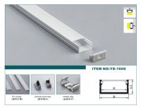 China 6063 T3-T8 Aluminum Alloy Surface Mounted LED Profile with Anodized Finish and Customized Length for Office Lighting for sale