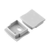 China Surface Mounted LED Profile with 6063 T3-T8 Aluminum Alloy Anodized Finish and Customized Length for Gallery Home Office Room for sale