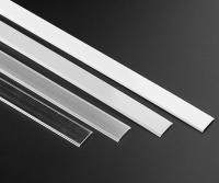 China Surface Mounted LED Profile in 6063 T3-T8 Aluminum Alloy with Anodized Finish and Customized Length Options for sale