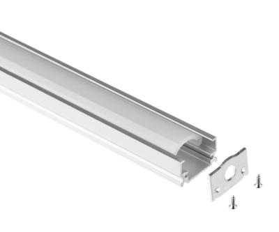 China 6063 T3-T8 Aluminum Alloy LED Profile with Anodized Finish and Customized Length for LED Strip Channel for sale