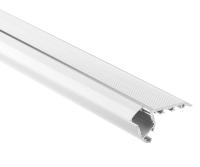 China 67*28mm 6063 T3-T8 Aluminum Alloy LED Channel with Anodized Finish for Surface Mounted LED Profile for sale