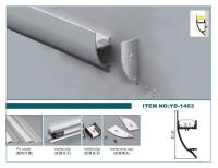 China 6063 T3-T8 Aluminum Alloy LED Profile with Anodized Finish and Customized Length for LED Strip Channel for sale