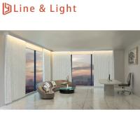 China 6063 T3-T8 Aluminum Alloy Anodized Finish Surface Mounted LED Profile 32*55mm for Curtain Lighting for sale
