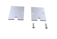 China 6063 T3-T8 Aluminum Alloy Surface Mounted LED Profile with PC Milky Regressed Diffuser Cover 36*20mm for sale