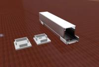 China 20x20mm Square LED Profile with 6063 T3-T8 Aluminum Alloy Anodized Finish and Customized Length Options for sale