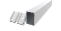 China 20*30mm Silver Anodized 6063 T3-T8 Aluminium Alloy LED Aluminum Profile for Surface Mounted LED Channel for sale