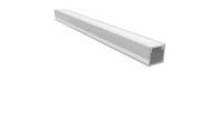 China Surface Mounted LED Profile with 6063 T3-T8 Aluminum Alloy and Anodized Finish for Customized Length Indoor Lighting for sale