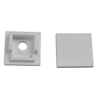 China Surface Mounted LED Profile with 6063 T3-T8 Aluminum Alloy and Anodized Finish for Customized Length Indoor Lighting for sale