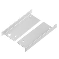 China Surface Mounted LED Profile with 6063 T3-T8 Aluminium Alloy Anodized Finish and Customized Length Options for sale