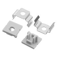 China Square Surface Mounted LED Profile with 6063 T3-T8 Aluminum Alloy and Anodized Finish for Customized Indoor Lighting for sale