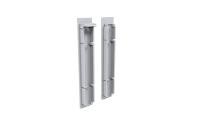 China 6063 T3-T8 Aluminum Alloy Anodized Finish LED Aluminum Profile with Customized Length for Surface Mounted LED Channel for sale