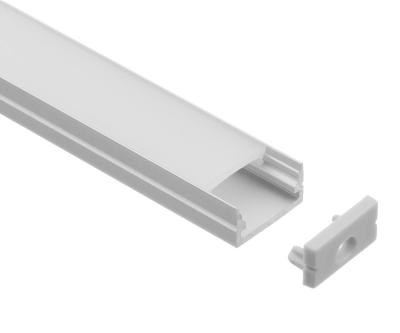 China Ultra Thin 14mm*7mm Surface Mounted LED Profile with 6063 T3-T8 Aluminium Alloy and Anodized Finish for sale