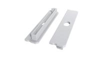 China 6063 T3-T8 Aluminium Alloy Surface Mounted LED Profile with Anodized Finish and Customized Length for Cabinet Lighting for sale