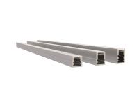 China 10*13mm 6063 T3-T8 Aluminum Alloy Surface Mounted LED Profile with Anodized Finish and Customized Length for sale