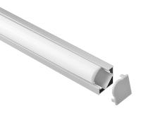 China Hot Sale 6063 T3-T8 Aluminium Alloy LED Profile with Anodized Finish and Customized Length Surface Mounted LED Aluminium Profile for sale