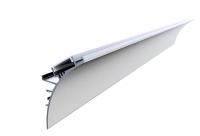 China 6063 T3-T8 Aluminum Alloy Surface Mounted LED Profile with Anodized Finish and Customized Length Options for sale